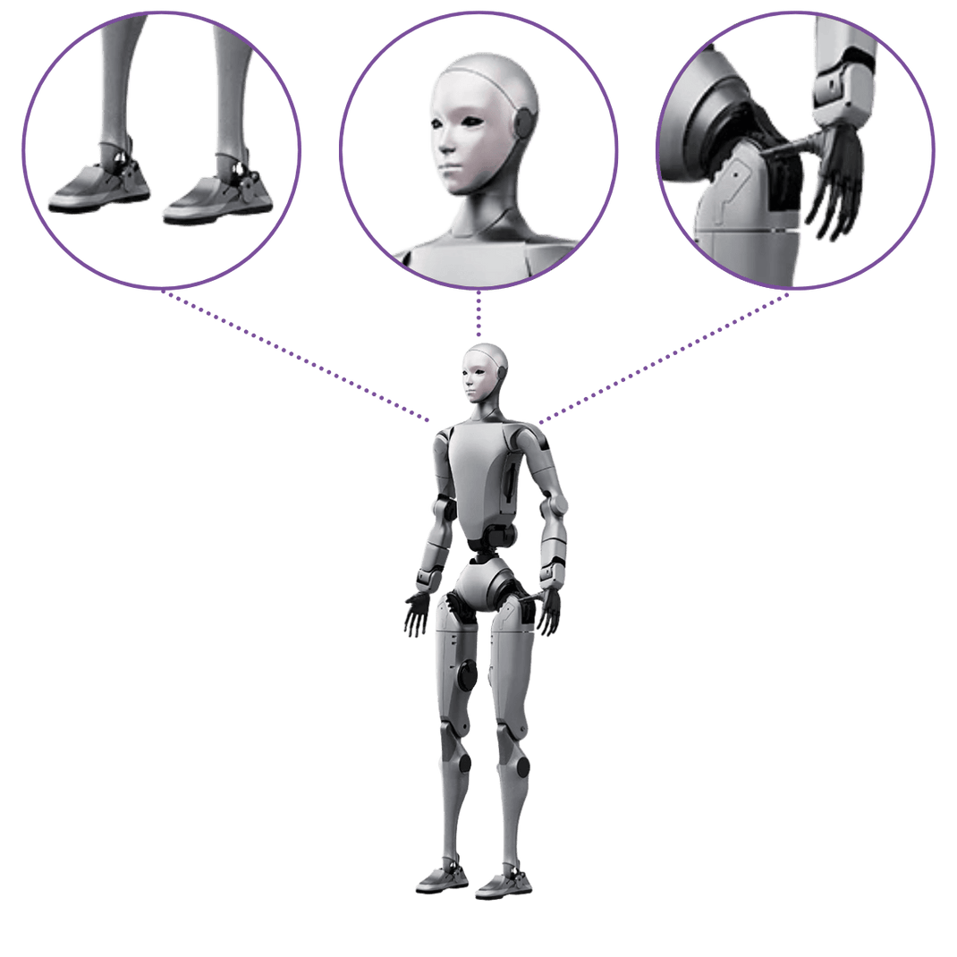 Unitree H2 Humanoider Roboter
